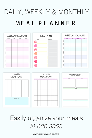Shining Mom: The Shop! – Shining Mom Planners: The Shop!